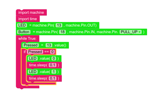 Welcome to the ESP32 running EduBlocks!